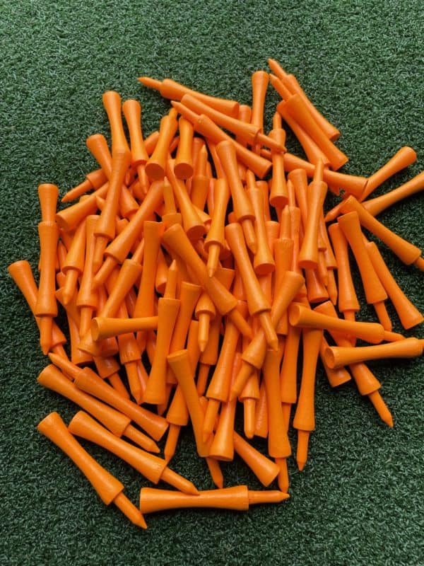 Castle Golf Tees - Bamboo - Multiple Colours - TH Golf