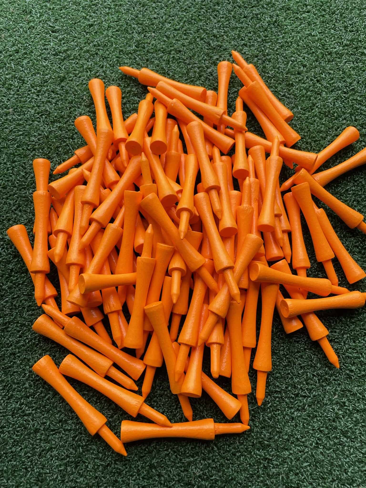 Castle Golf Tees - Bamboo - Multiple Colours - TH Golf