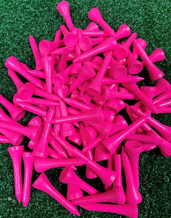 Golf Tees 38mm | Bamboo | Multiple Colours - TH Golf