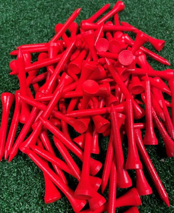 Golf Tees 54mm | Bamboo | Multiple Colours - TH Golf