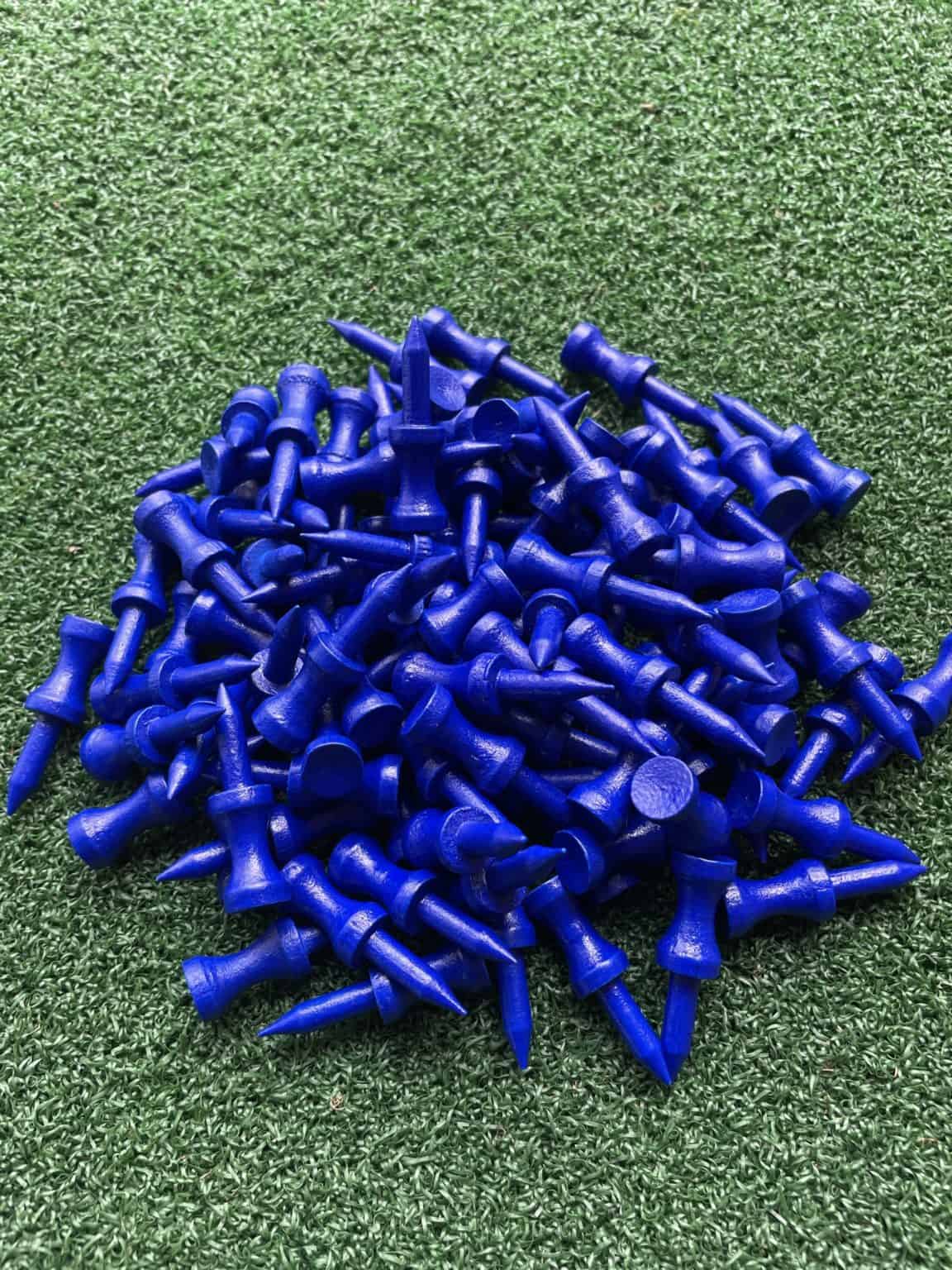 Castle Golf Tees - Bamboo - Multiple Colours - TH Golf