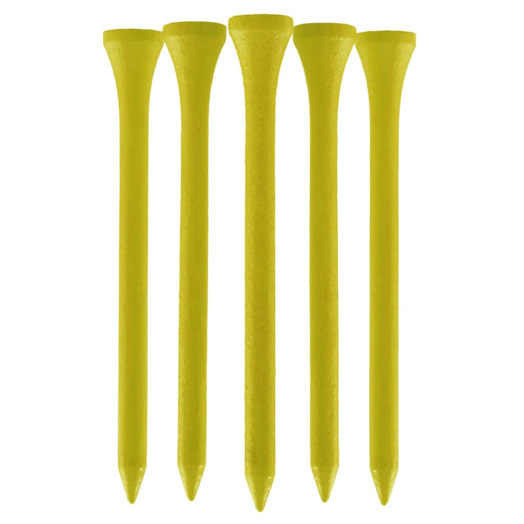 Golf Tees 83mm - Bamboo - Multiple Colours - TH Golf